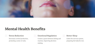 The Power of Mindful Breathing for Mental Health | PDF