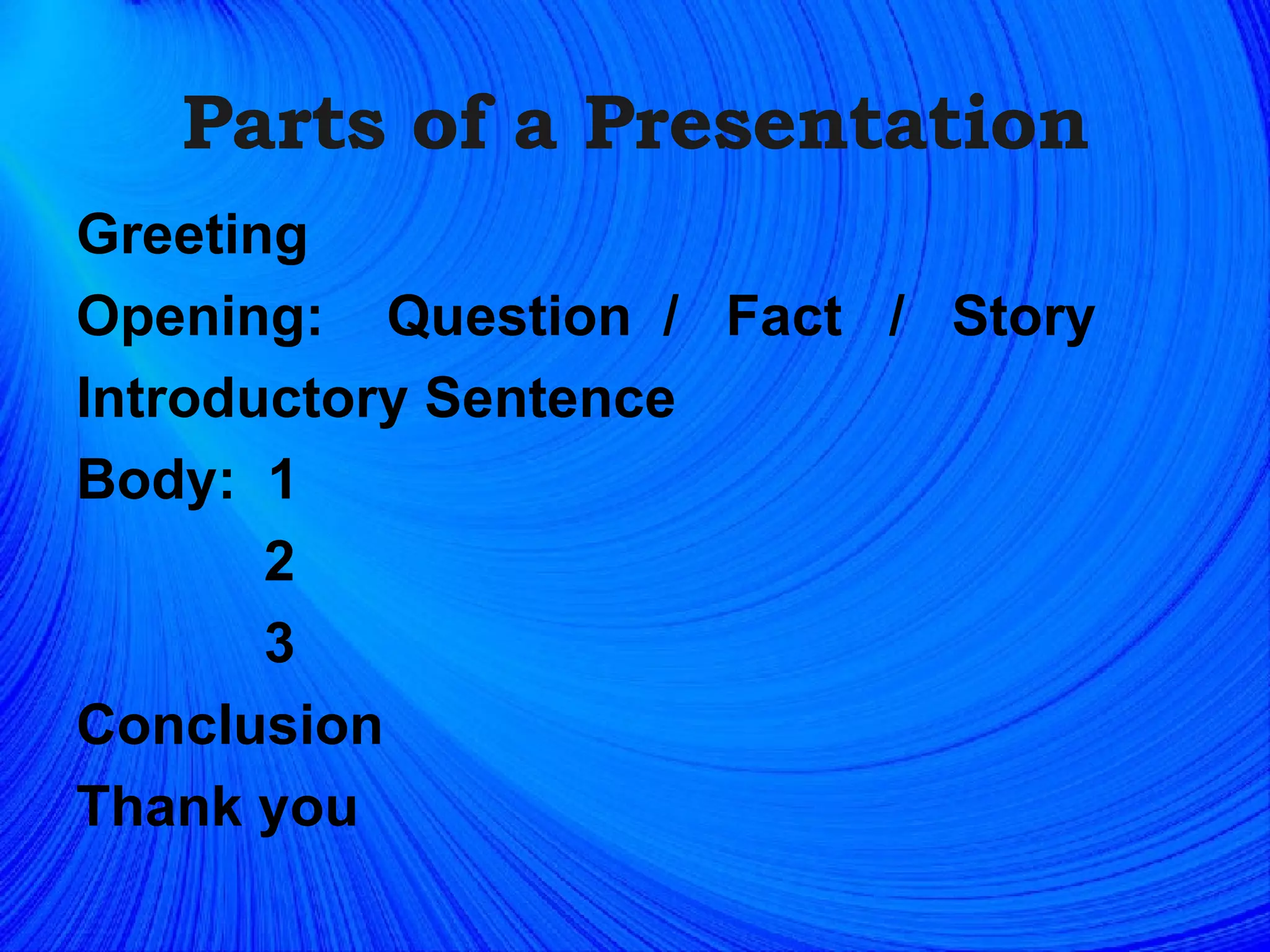 The Power Of Presentations | PPT