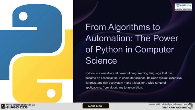 The Power Of Python In Computer Sciencepptx