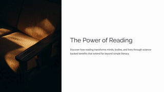 Alexander Mosnick - The Power of Reading | PDF