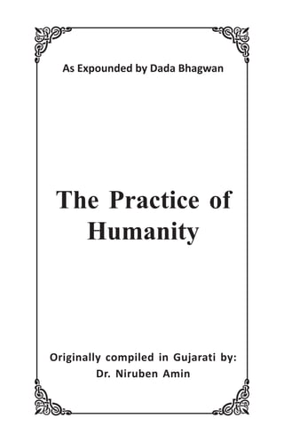 The Practice Of Humanity | PDF