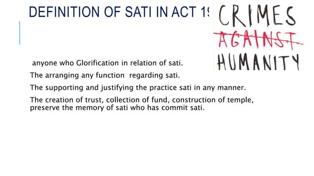 The practice of sati | PPTX
