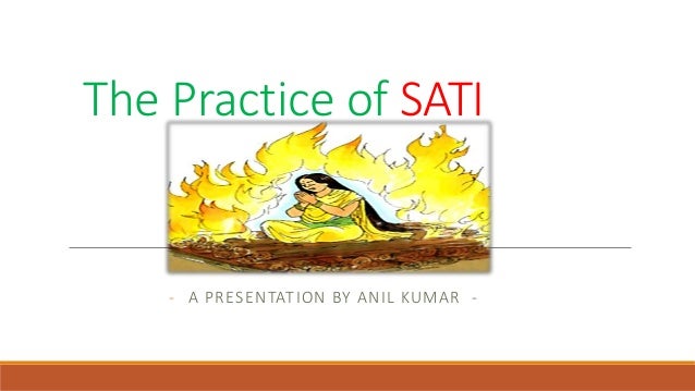 The practice of sati