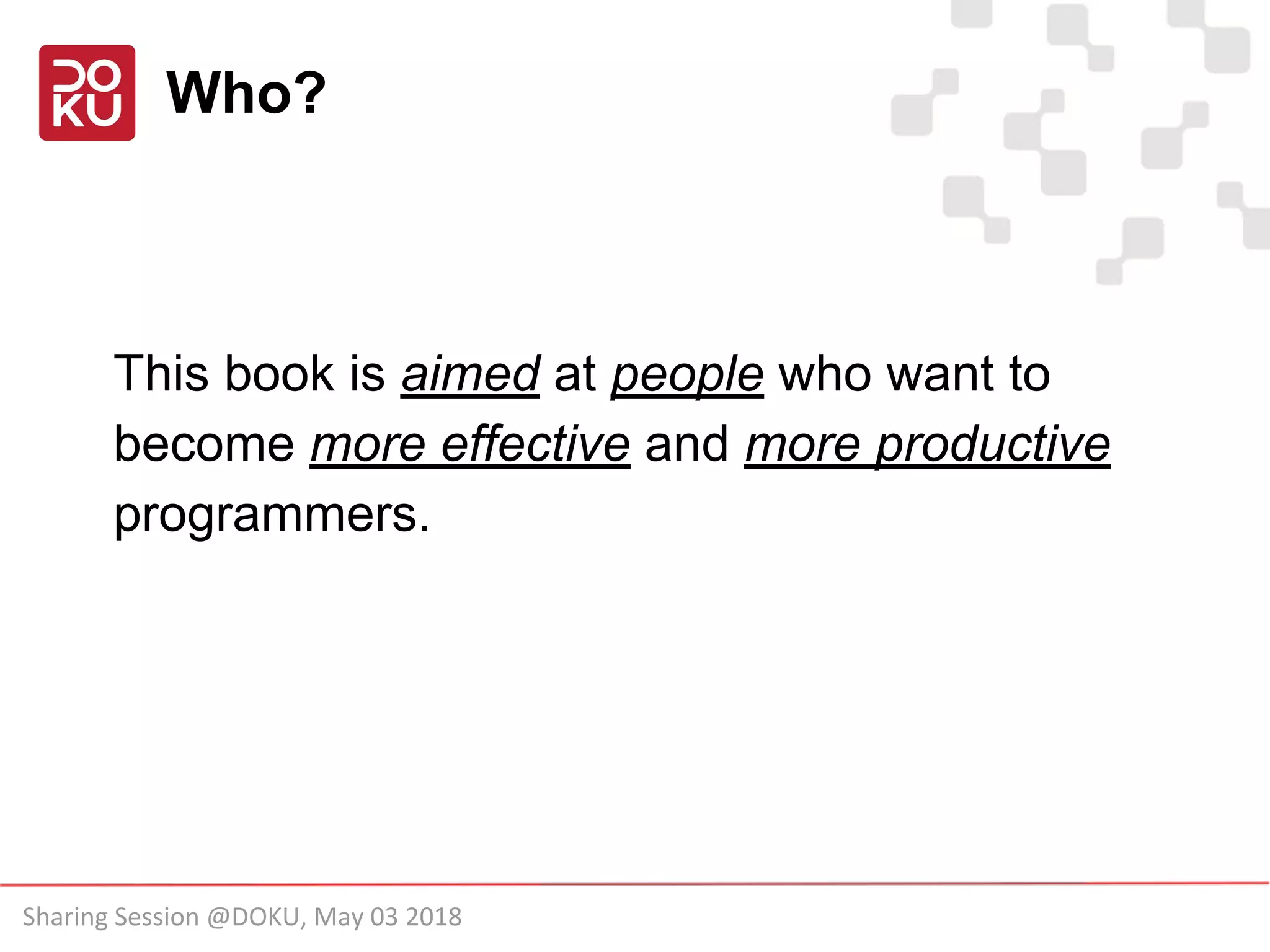 The Pragmatic Programmer Book Review Pdf Web Development Internet