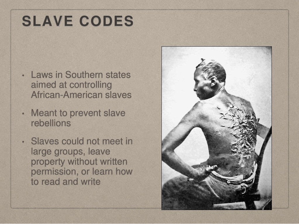 The pre civil war south ppt