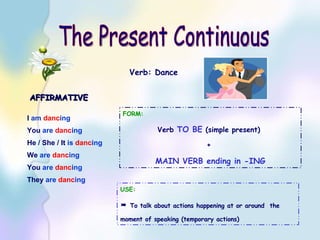 The Present Continuous | PPT