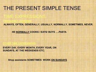 The present-simple-tense | PPTX