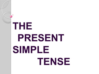 -The-Present-Simple-Tense.pdf english hh | PDF