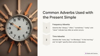 The Present Simple Tense: A Guide for English Learners | PDF