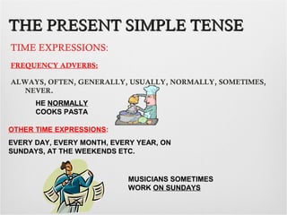 The Simple Present Tense. | PPT