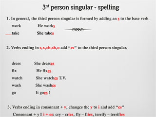 The Simple Present Tense. | PPT