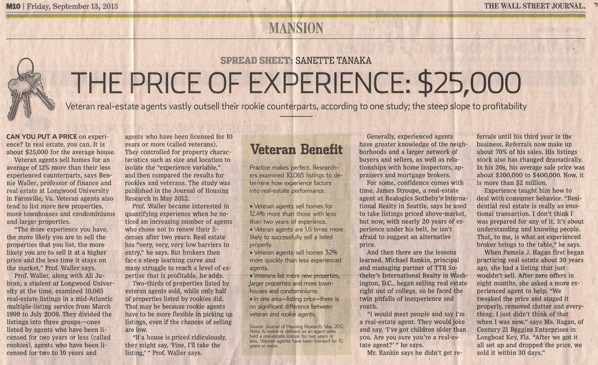 The Price of Experience: $25,000 | PDF