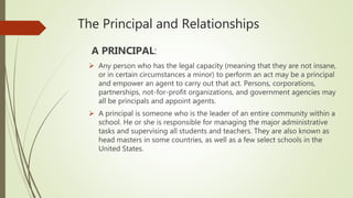 The principal-and-relationships | PPTX