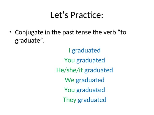 The-Principle-Parts-of-Verbs.ppt introduction of verb tenses | PPT
