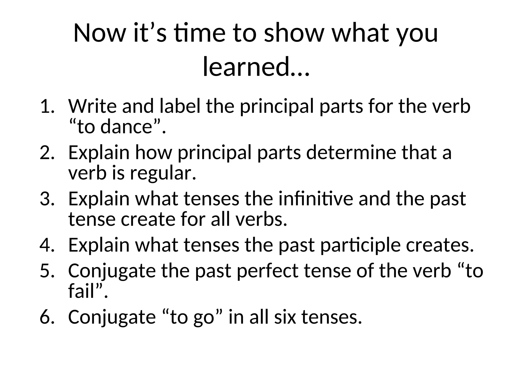 The-Principle-Parts-of-Verbs.ppt Types of Verbs | PPT