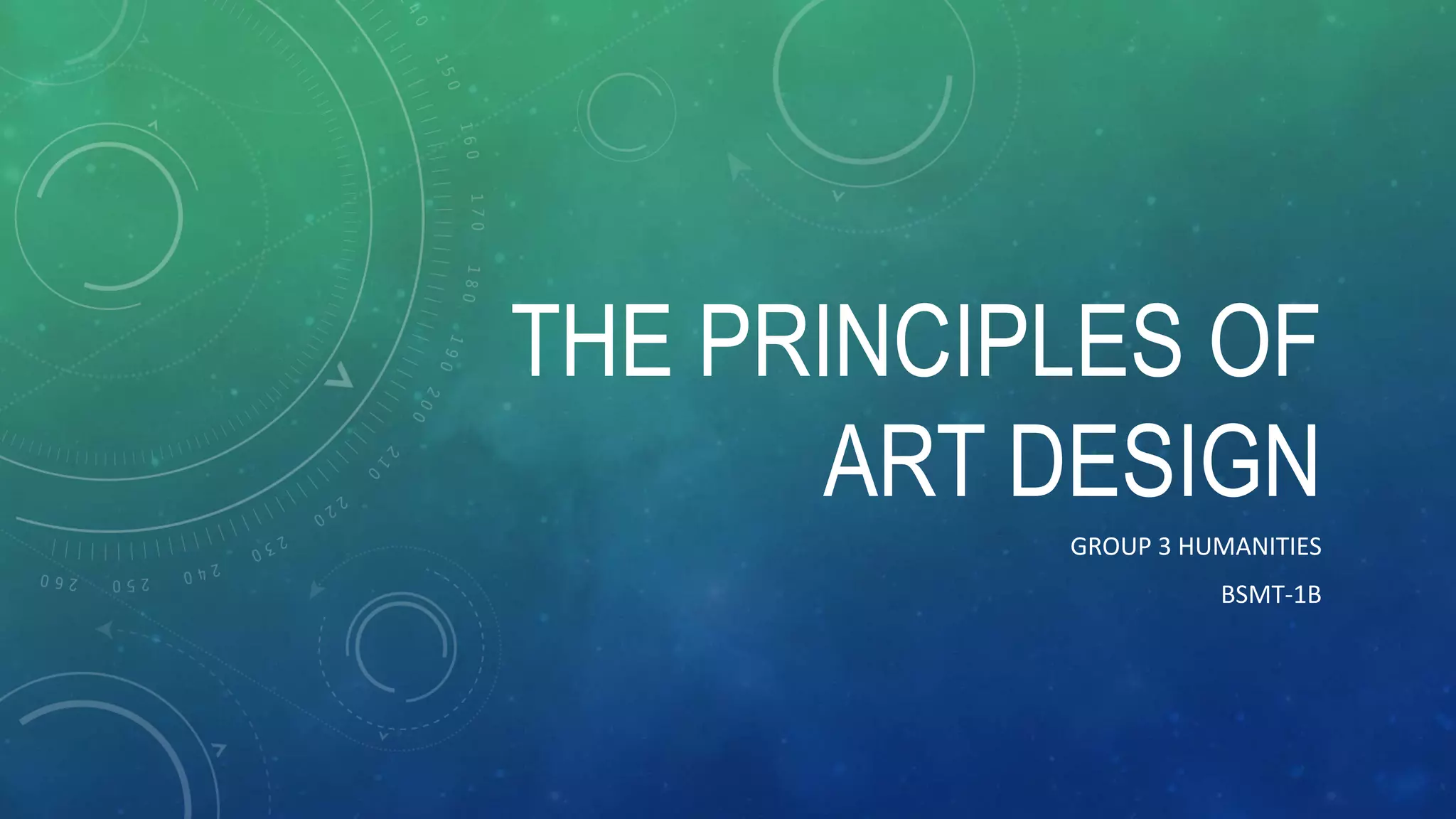The principles-of-art-design | PPTX