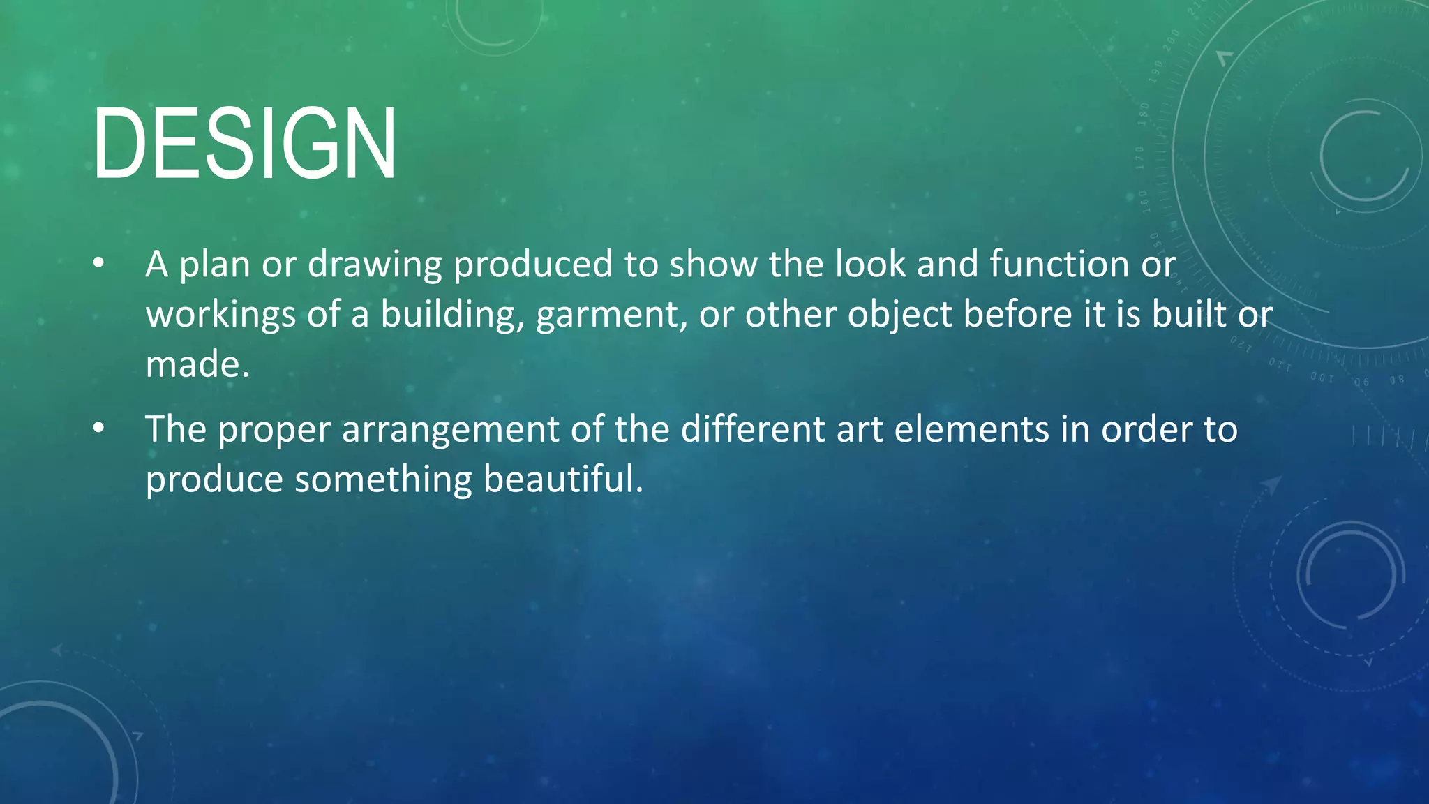 The principles-of-art-design | PPTX