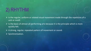 The principles-of-art-design | PPTX