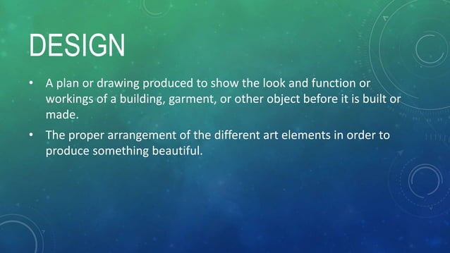 The principles-of-art-design | PPTX