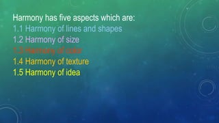 The principles-of-art-design | PPTX