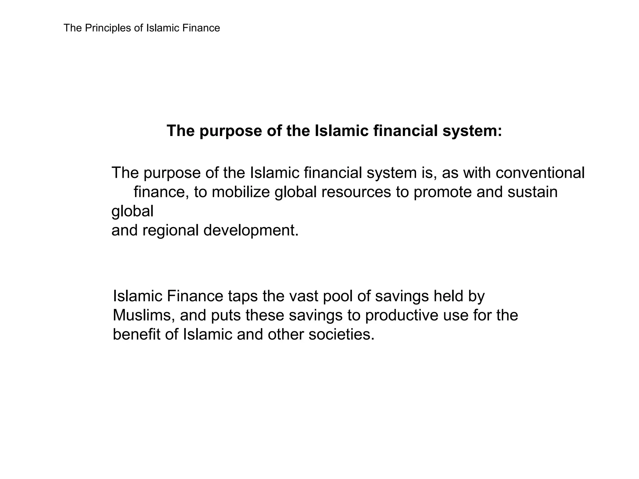 The principles-of-islamic-finance | PPT