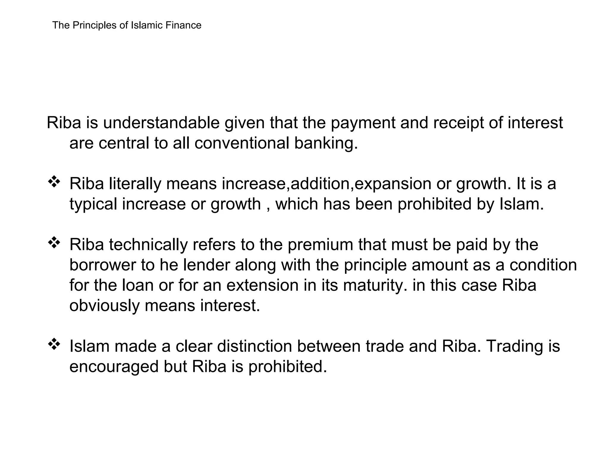 The principles-of-islamic-finance | PPT