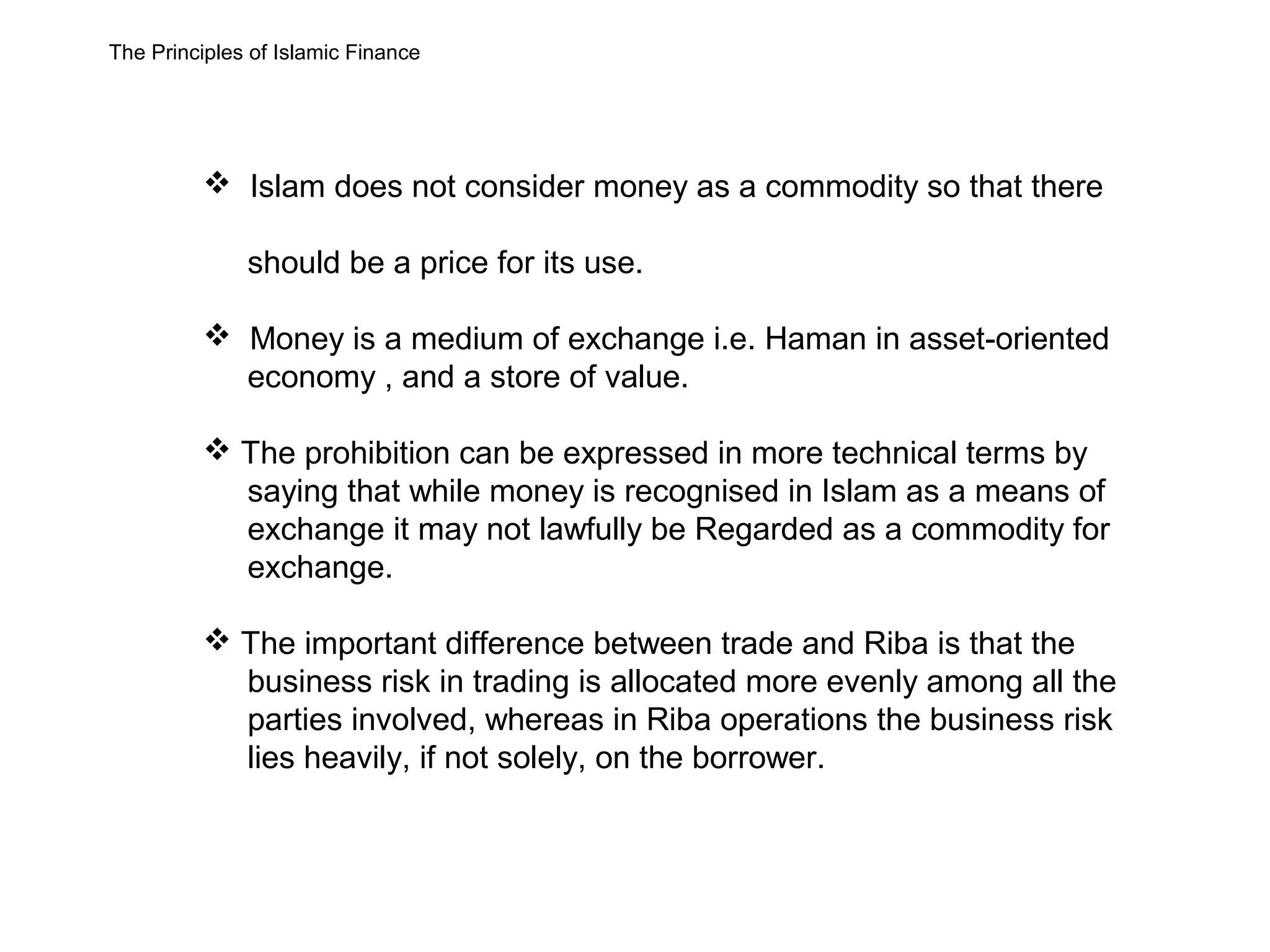 The principles-of-islamic-finance | PPT
