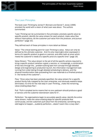 The Principles of the Lean Business System white paper | PDF