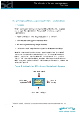 The Principles of the Lean Business System white paper | PDF