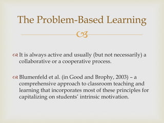 The problem-based-learning | PPT