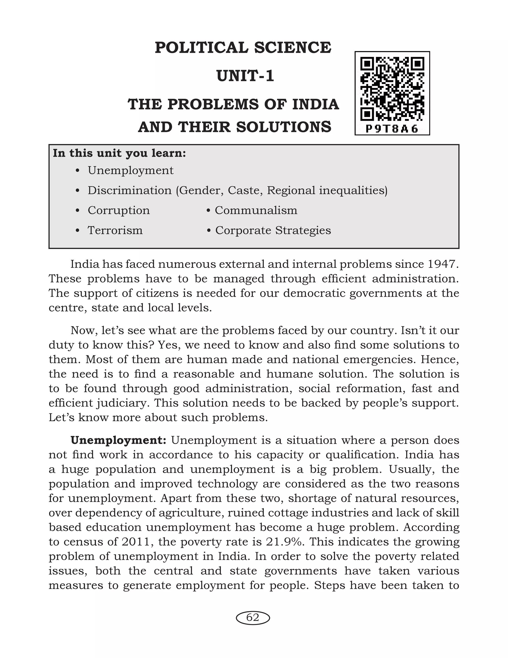 The problems-of-india-and-their-solutions | PDF