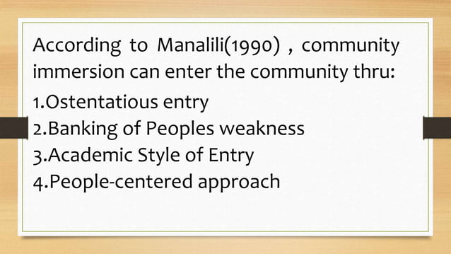 the-process-of-community-immersion (1).pptx | Educational Assessment ...