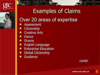 The Process of GTCS Registration | PPT