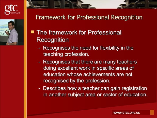 The Process of GTCS Registration | PPT