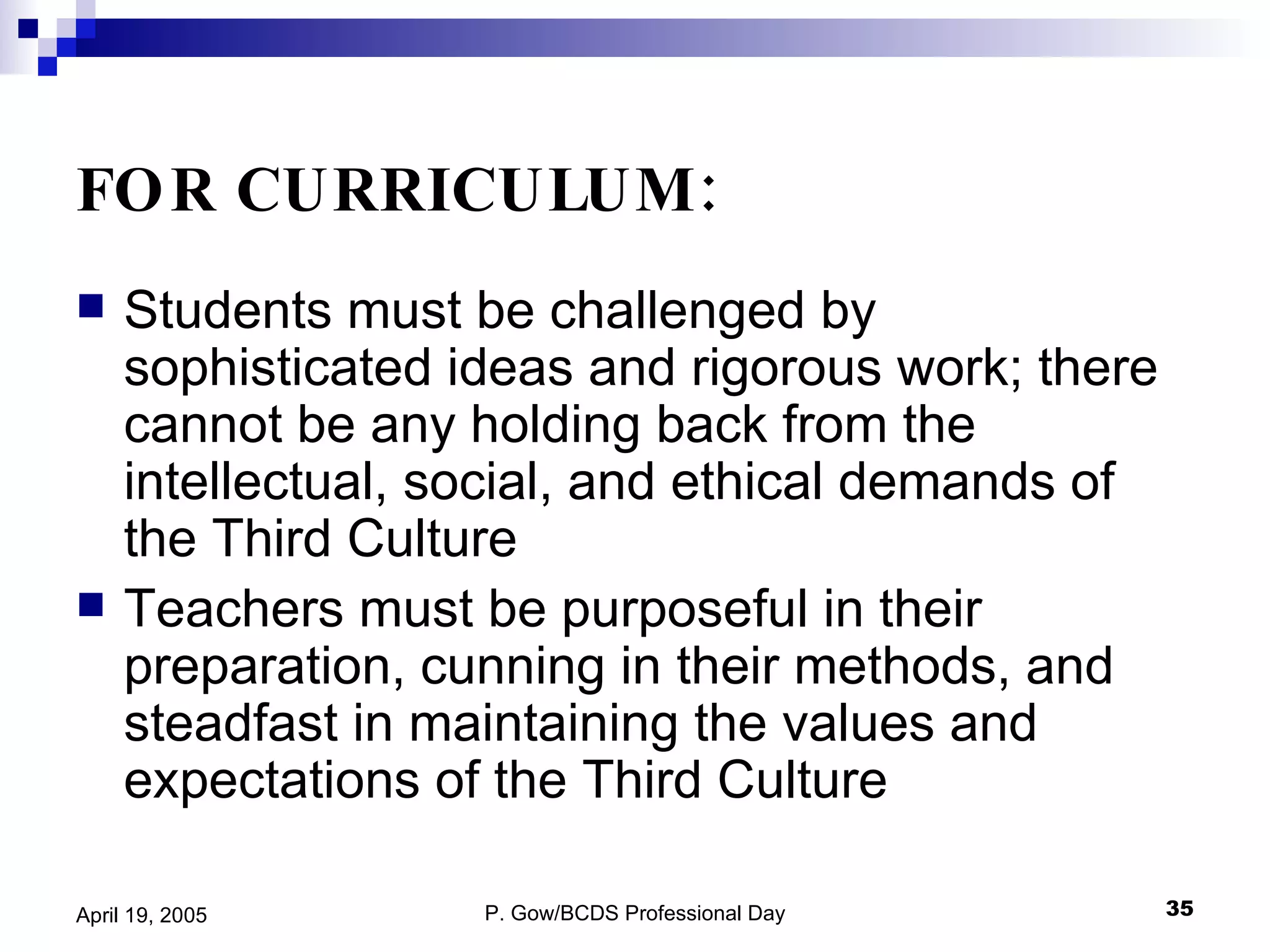 The Progressive Education Tradition | PPT