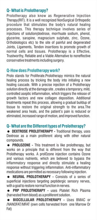 Interventional Regenerative Orthopedic Treatment | The Prolotherapy Clinic - Dr. Vikram Rajguru ...