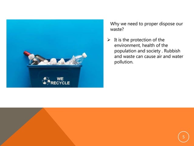 The proper-waste-management | PPTX