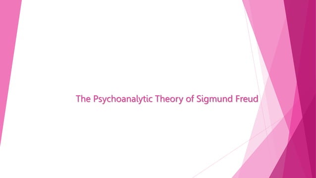 The-Psychoanalytic-Theory-of-Sigmund-Freud.pptx