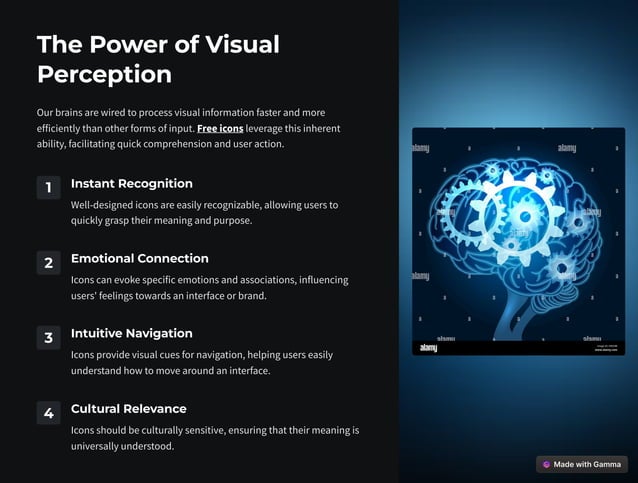 The Psychology of Icons: How Visual Cues Influence User Behavior | PPT