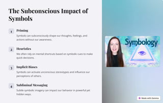 The Psychology of Symbolism: How Icons Influence Human Behavior | PPT