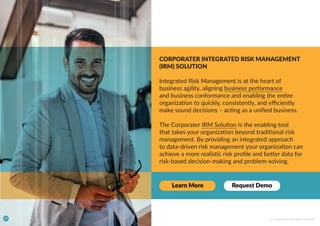 The Purpose of Holistic Risk Management | PPT