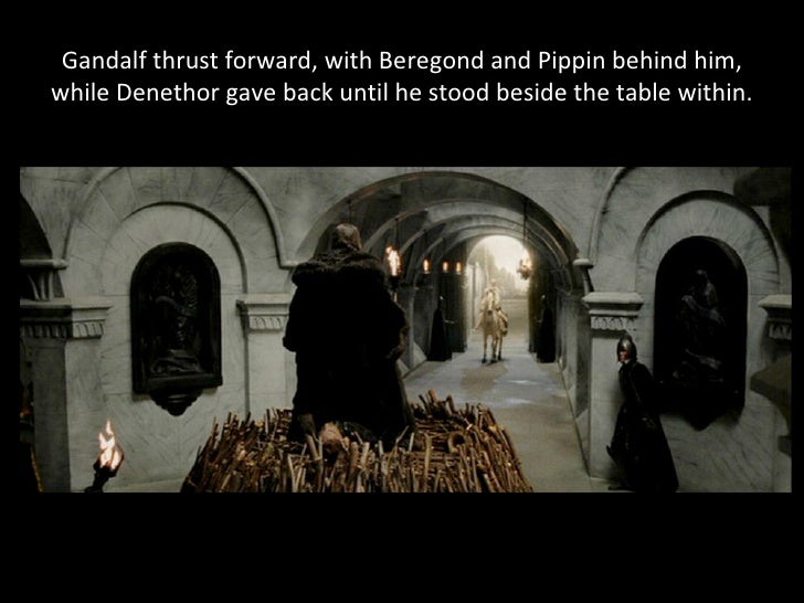 The Pyre of Denethor (ROTK Chapter VII)