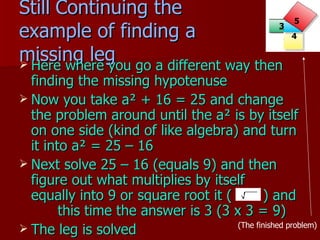 The Pythagorean Theorem | PPT