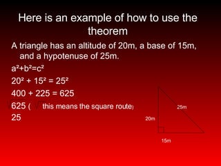 The Pythagorean Theorem | PPT