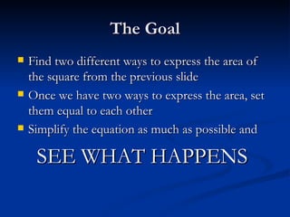 The Pythagorean Theorem Lesson | PPT