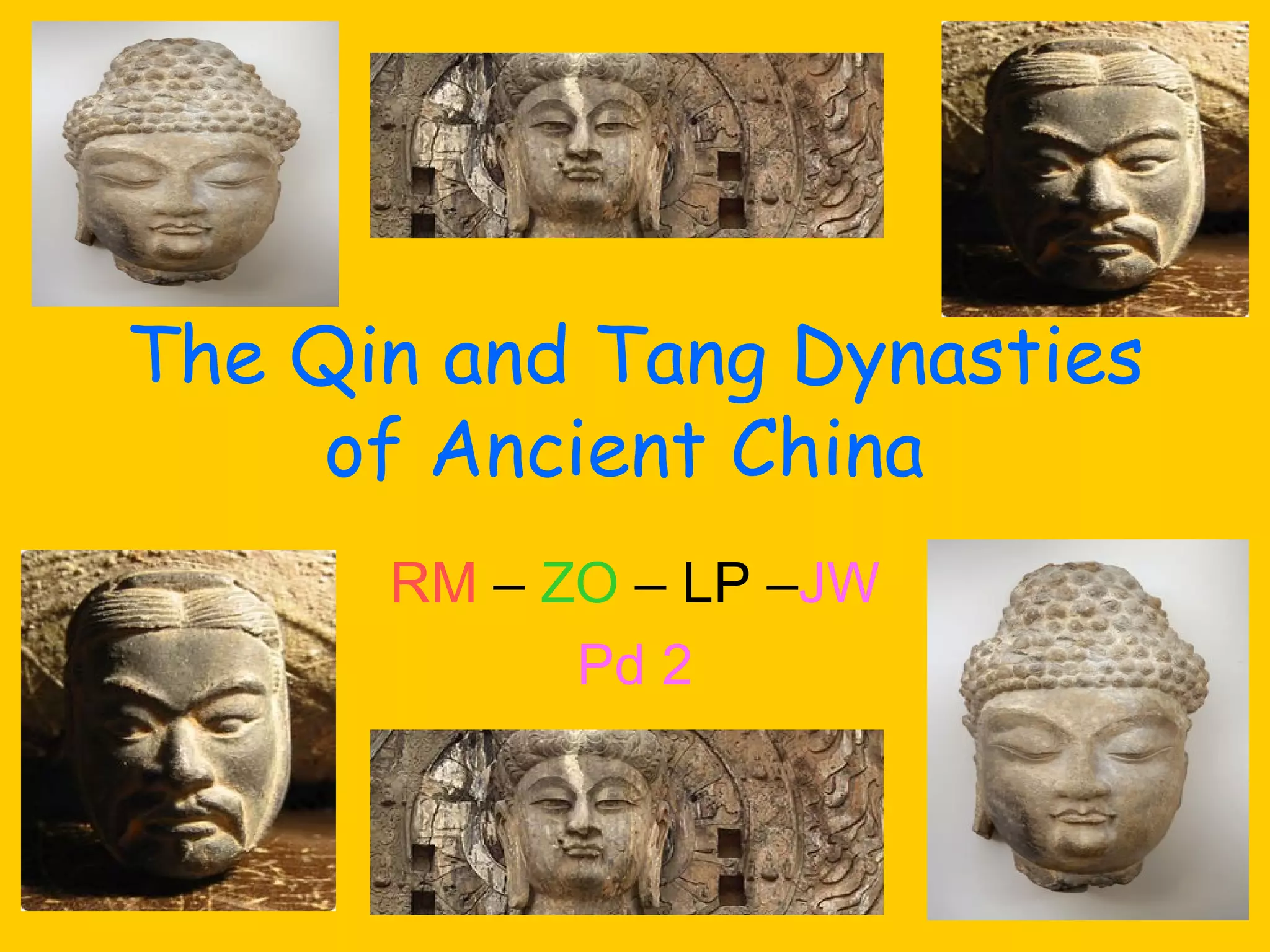 The Qin And Tang Dynasties | PPT