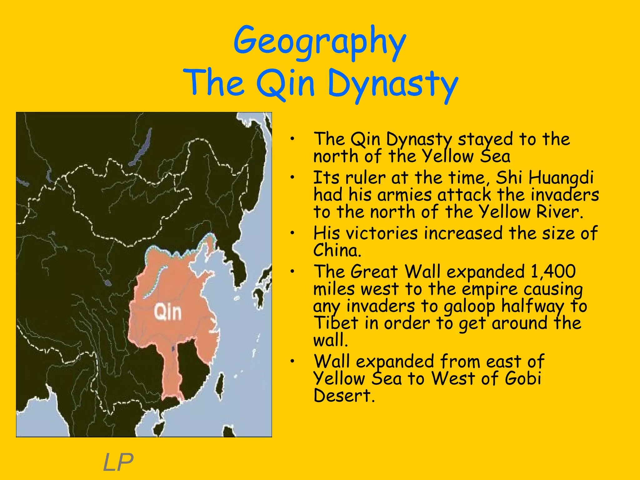 The Qin And Tang Dynasties | PPT