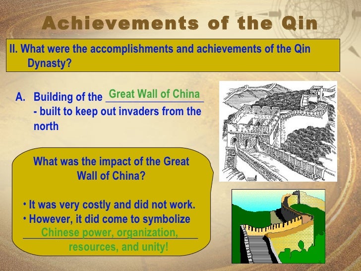 The Qin Dynasty