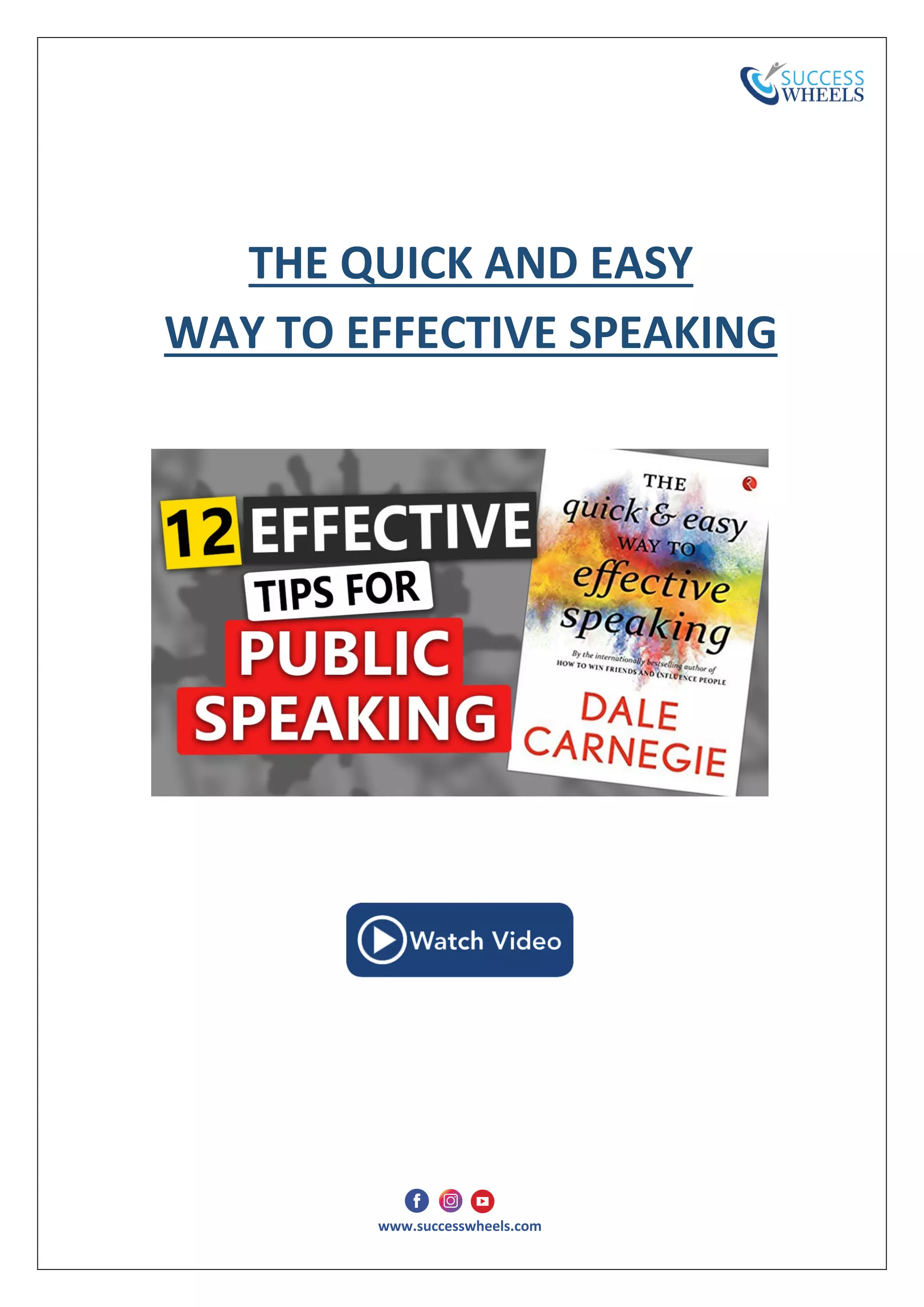 The quick-and-easy-way-to-effective-speaking | PDF