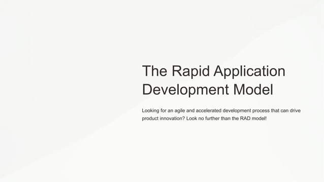 The-Rapid-Application-Development-Model.pptx | Computer Software and Applications | Computing